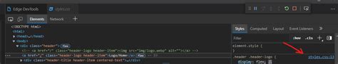 Error While Opening CSS File In Editor Issue Microsoft Vscode Edge Devtools GitHub