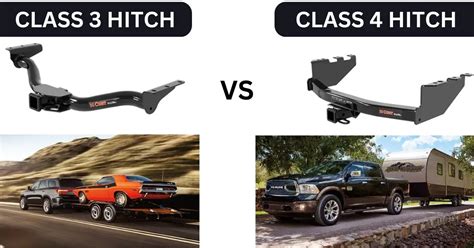 Difference Between Class 3 And Class 4 Trailer Hitch