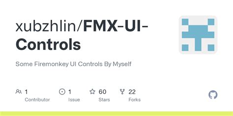 GitHub Xubzhlin FMX UI Controls Some Firemonkey UI Controls By Myself