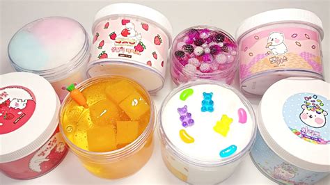 🌈 뽀슬라임 신상리뷰 슬라임 Asmr 구질구질 Youtube