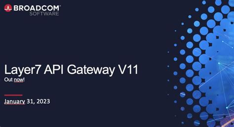 Marco Cannone On Linkedin The New Layer7 Api Gateway V11 Is Available