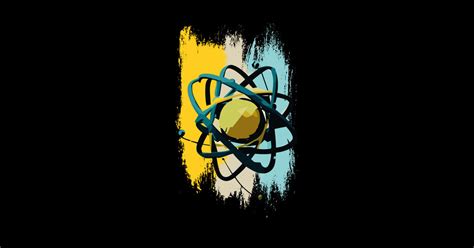 Atomic Nuclei Physics Science Atomic Nuclei Sticker Teepublic
