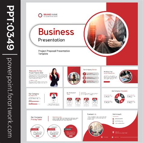 เทมเพลต Powerpoint Template เรียบหรู Template สวย ดูดี เป็นมืออาชีพ 0349 เทมเพลต Powerpoint สวยๆ