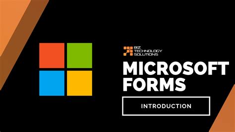 microsoft forms biz technology solutions