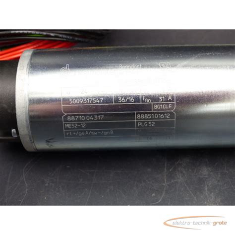 Dunkermotoren GR 53X58 = 24 V + Getriebe PLG 52 + Geber ME52-12 > ung ...