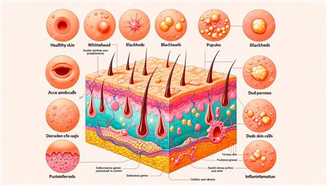 A Diagram Of A Diagram Showing The Different Types Of Bacteria Premium Ai Generated Image