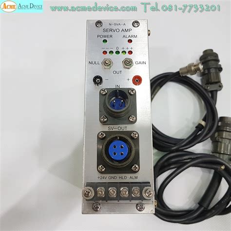 Servo Amp รุ่น N Sva A แอคมี่ ดีไวซ์ มือสองราคาถูก Inverter Plc Servo Dc Drive Ac Drive