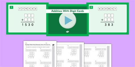 Junior Reasoning Test Practice Missing Number Calculations Addition With Digit