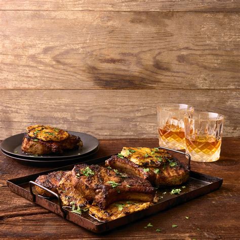 How To Make Bourbon Pineapple Pork Chops From Barbecue Bible Author