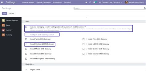 Odoo ClickSend SMS Gateway Integrate ClickSend Gateway With Odoo