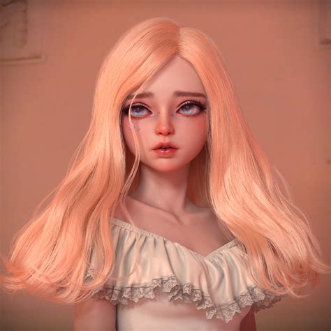 3d Hair Modeling 4 Images Behance