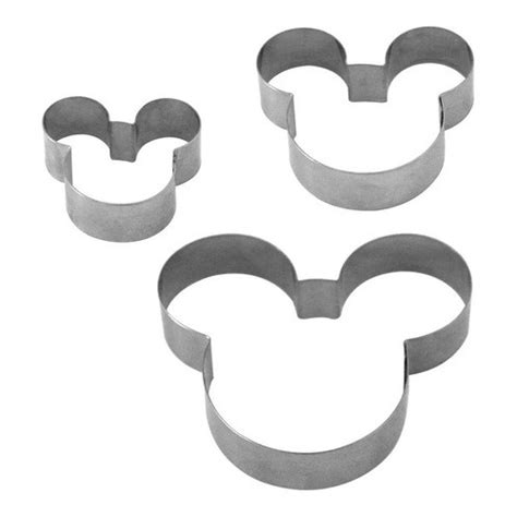 Cortador Personagem Mickey 3 Peças Em Promoção Na Americanas