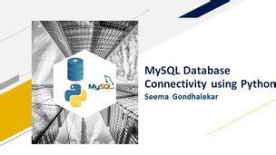 Free Course: MySQL Database Connectivity using Python from Udemy | Class Central