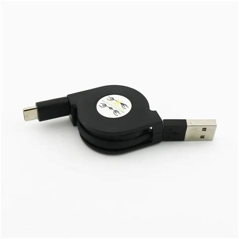 1pcs Retractable USB 3 1 Type C Male To USB 2 0 A Male Data Sync Phone Charging Cable 75cm In