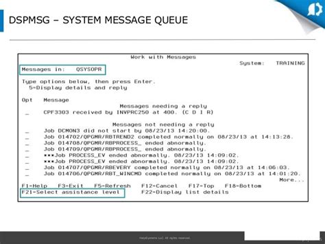 How To Confront Your Ibm I Message Queues