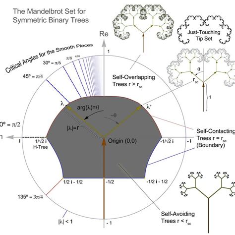 The Mandelbrot Set For Symmetric Binary Trees T 2 R θ Download