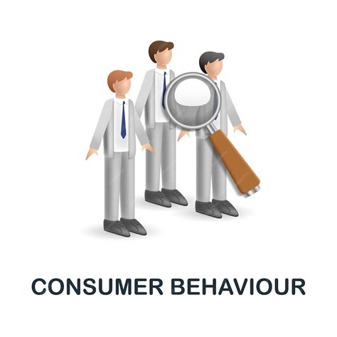 Premium Vector Consumer Behaviour Icon 3d Illustration From Customer Relationship Collection