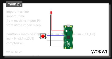 Bouton Wokwi ESP STM Arduino Simulator