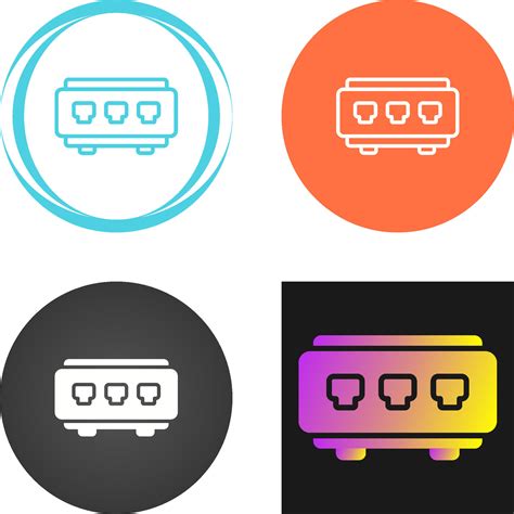 Network Switch Vector Icon 40856132 Vector Art At Vecteezy