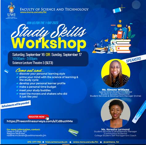 FST Study Skills Workshop The Faculty Of Science And Technology