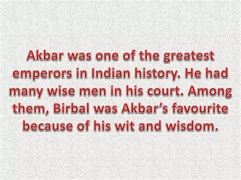 Clever Birbal Short Story In English Pptx