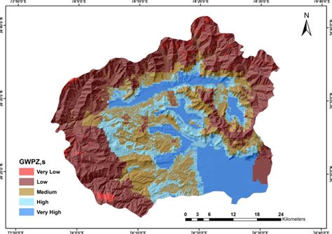 Groundwater Potential Zones Of Pohru Watershed Download Scientific Diagram