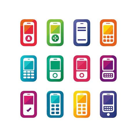 Premium Vector Laptop And Mobile Icon Set Vector