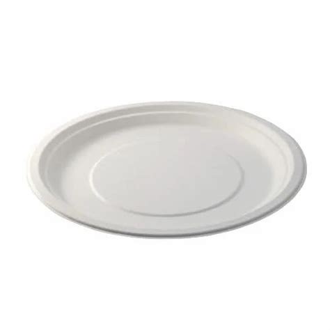Eco Friendly Biodegradable Sugarcane 12 Inch Plain Super Plates At ₹ 8