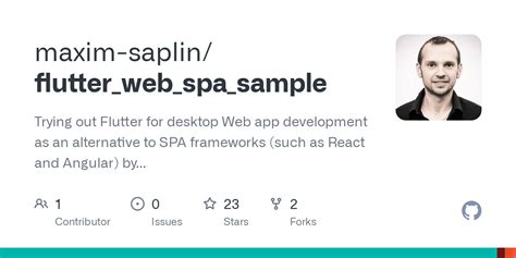 Flutterwebspasampleindexhtml At Main · Maxim Saplinflutterwebspasample · Github