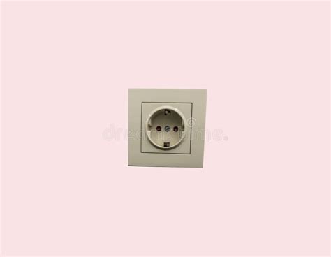 Socket Switch For Home Isolate Stock Image Image Of Outlet Connect 265663791