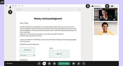 How To Notarize A Document Pandadoc Notary