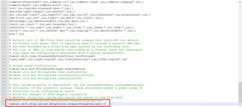 Tomcat通过url传参报错：the Valid Characters Are Defined In Rfc 7230 And Rfc3986refactor Your Code To