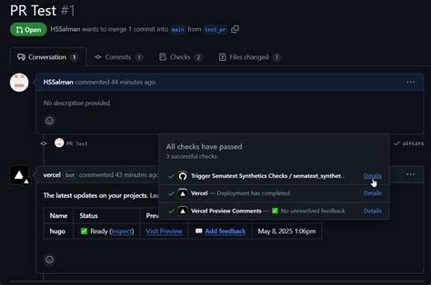 Shift Left Monitoring For Github And Vercel Workflows