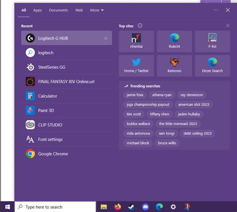 How Do I Stop Top Sites From Edge Appearing In Search Bar Of Windows 10