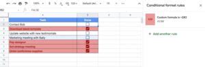 How To Apply Conditional Formatting Across An Entire Row
