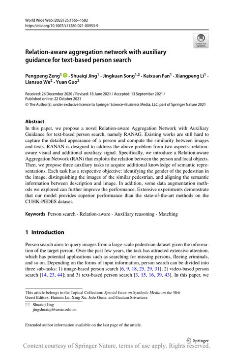 Relation Aware Aggregation Network With Auxiliary Guidance For Text Based Person Search