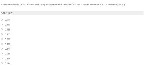 Solved A Random Variable X Has A Normal Probability Chegg