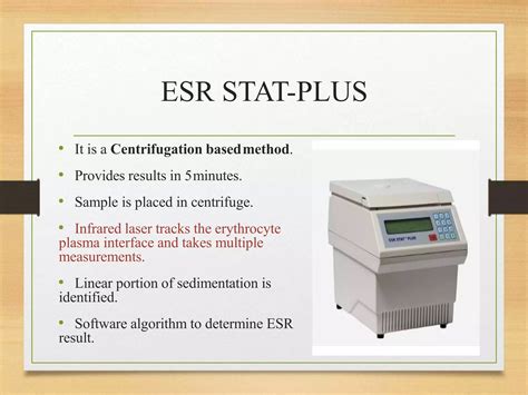 Esr Method Principle And Interpretation Pptx