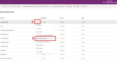Sam S Microsoft Dynamics And Power Platform Blog Embed A PowerApps Inside Microsoft Teams