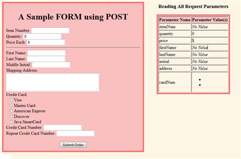 Alex Pilugins Blogs Servlet Reading All Request Parameters