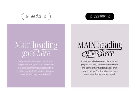 The Dos And Donts Of Font Formatting And Hierarchy Intentionally Designed