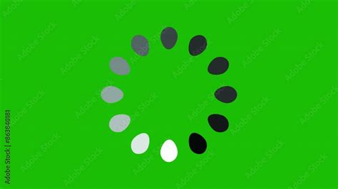 Loading Circle Gif Loading Screen Gif Loading Animation Spinner Gif On Green Screen 4K