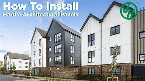 How To Install Hardie Architectural Panels Youtube