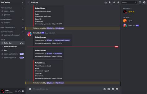 GitHub Dylan0356 TicketBot A Discord JS Ticket Bot With Minimal Moderation Tools Added