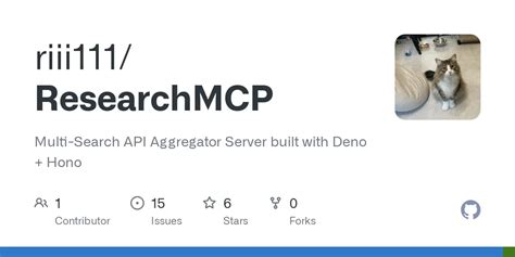 Researchmcp Ai Research Tool With Mcp Protocol And Search Api