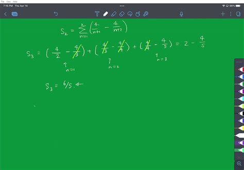 solved calculate s3 s4 and s5 and then find the sum of the following