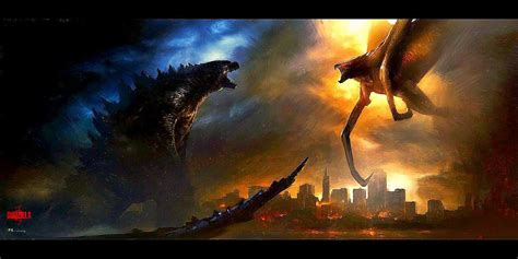Godzilla Vs Muto By Kingkaijus Godzilla Fan Artwork Images