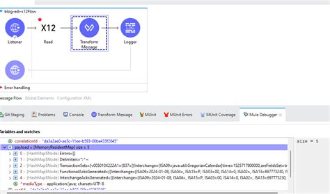 X12 Write Operation Generating Edi Files In Mulesoft