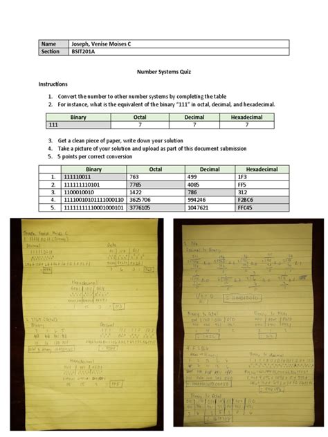 Number System Quiz Pdf Number System Quiz Pdf