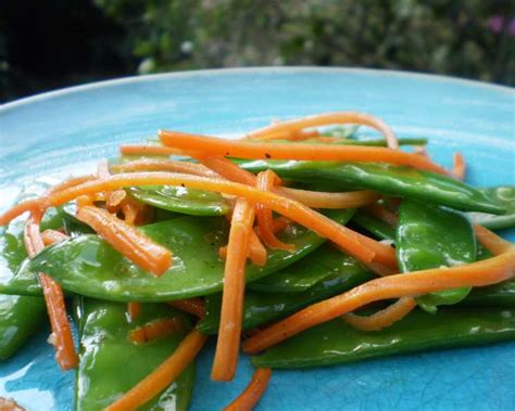 Snow Pea And Carrot Saute Recipe Thats Nerdalicious